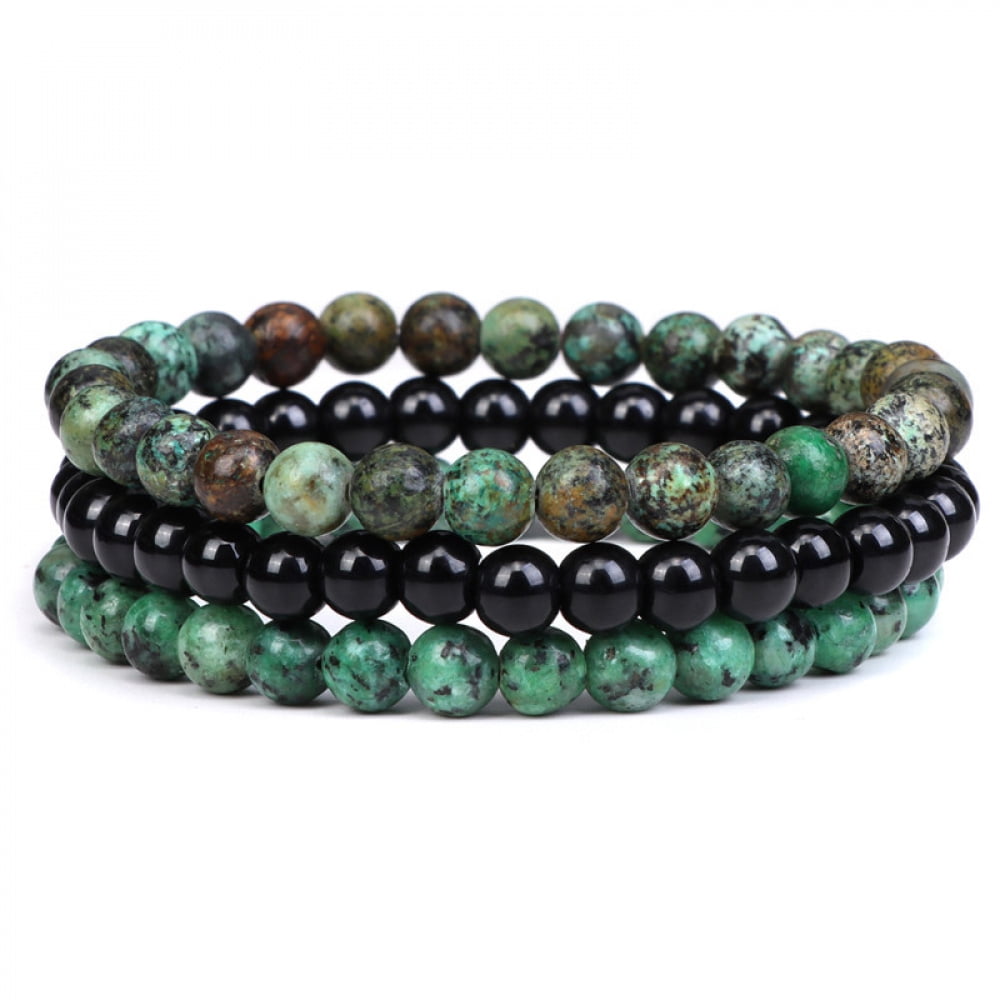 PERITANG Shield Your Aura | Healing Crystal Bracelet Stack | 4mm ...