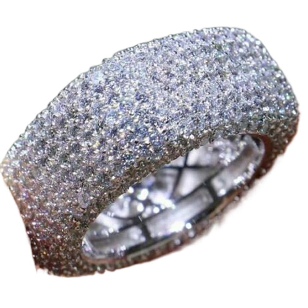 PERITANG With handcrafted details Proposal Promise Ring For Her For ...