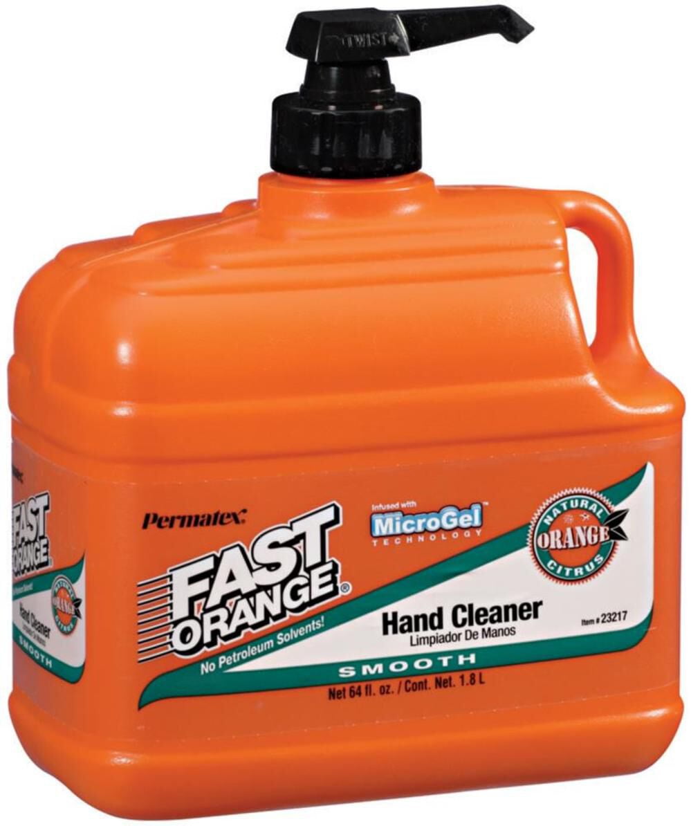 Fast Orange 23217 Smooth Lotion Hand Cleaner with Pump, 1/2 Gallon - Walmart.com
