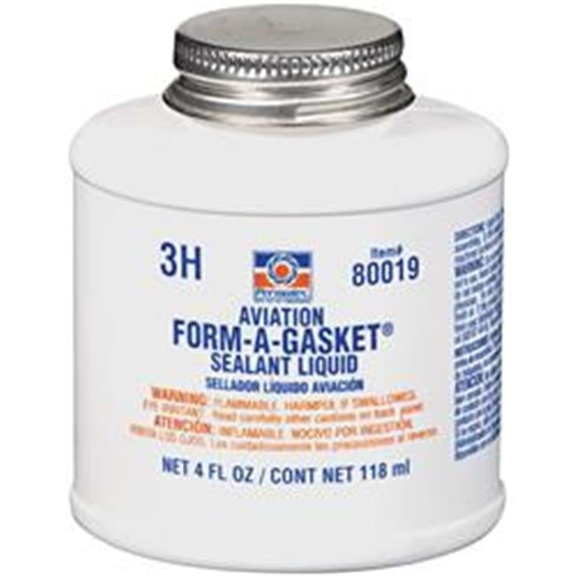 PERMTX-LOCKT 80019 Form-A-Gasket No. 3 Sealant- 4 Oz. - Walmart.com