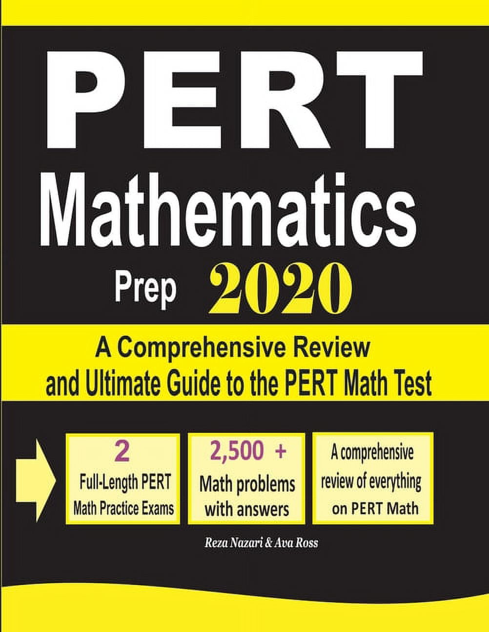 PERT Mathematics Prep 2020 : A Comprehensive Review and Ultimate Guide ...