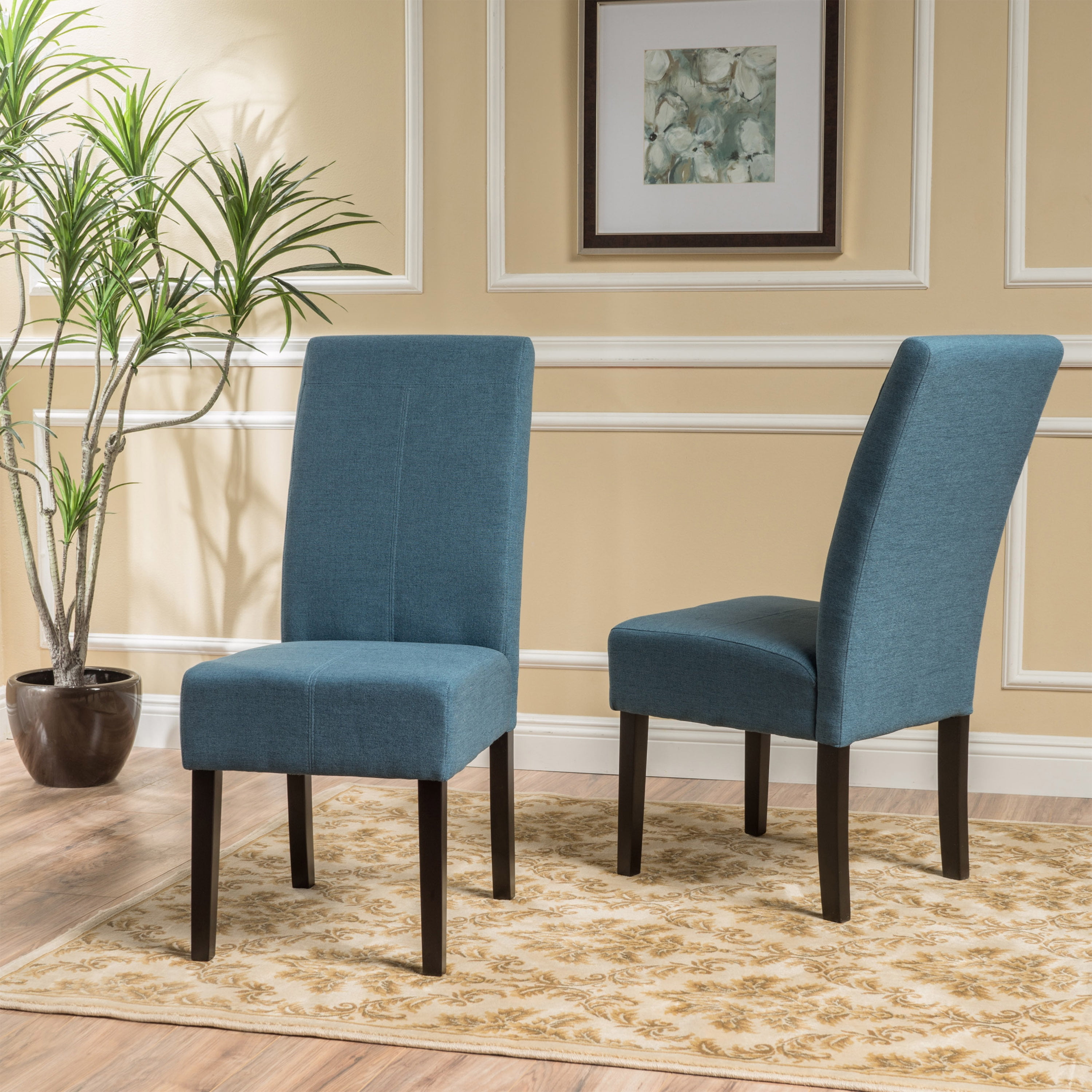 PERTICA KD DINING CHAIR [SET OF 2 PCS] - Fabric Blue - Exquisite Style ...