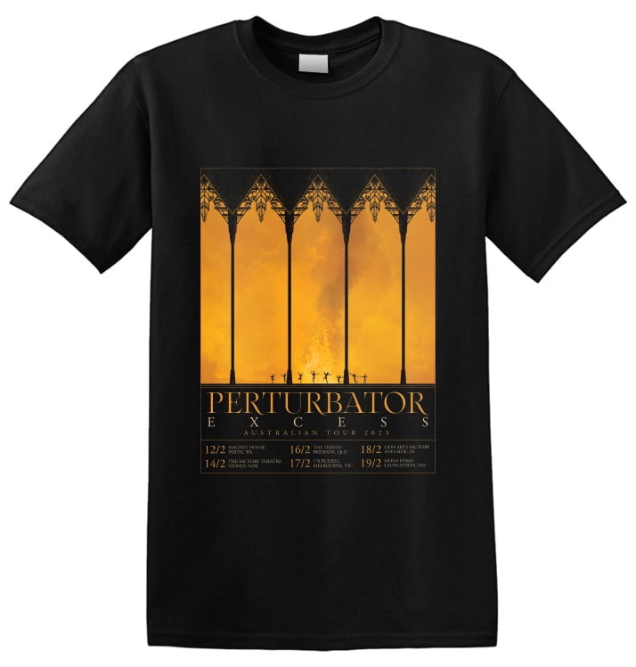 PERTURBATOR - 'Excess Australian Tour' T-Shirt - Walmart.com