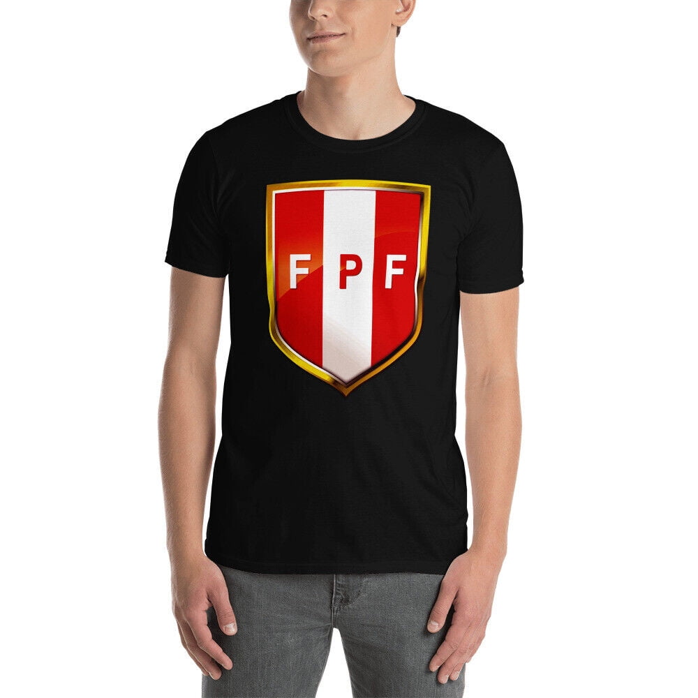 PERU FPF SOCCER PERUVIAN PRIDE ESCUDO FUTBOL Short-Sleeve Unisex T ...