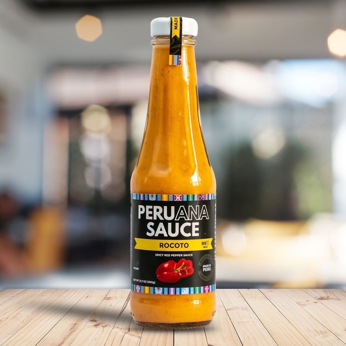 PERUANA Rocoto Spicy Red Pepper Sauce, 12.7 oz, Mild - Walmart.com