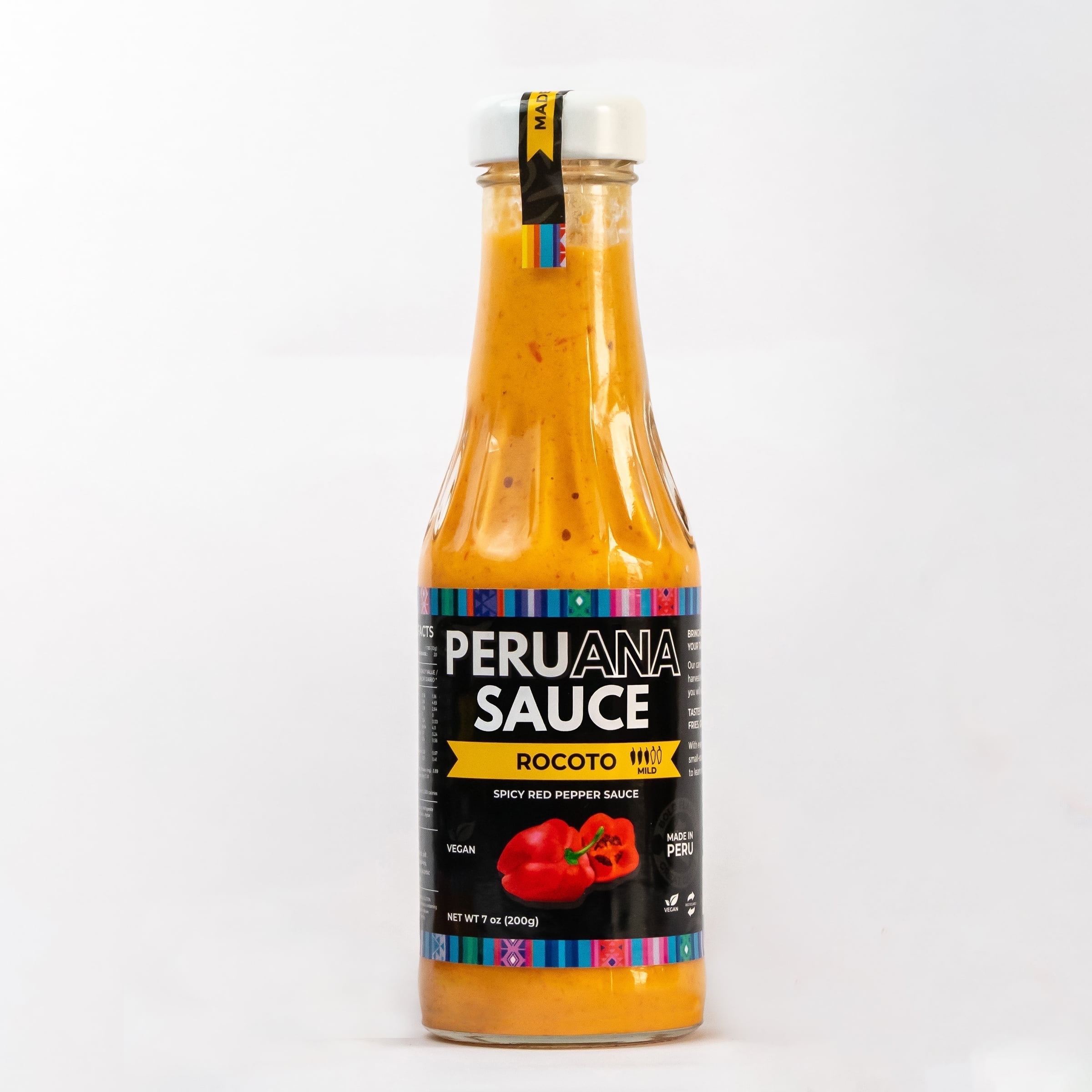 PERUANA Rocoto Spicy Red Pepper Sauce, Mild, 7oz - Walmart.com