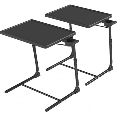 TV Tray Table, WLRETMCI 2 Pack Folding TV Dinner Table ,Portable 6 ...