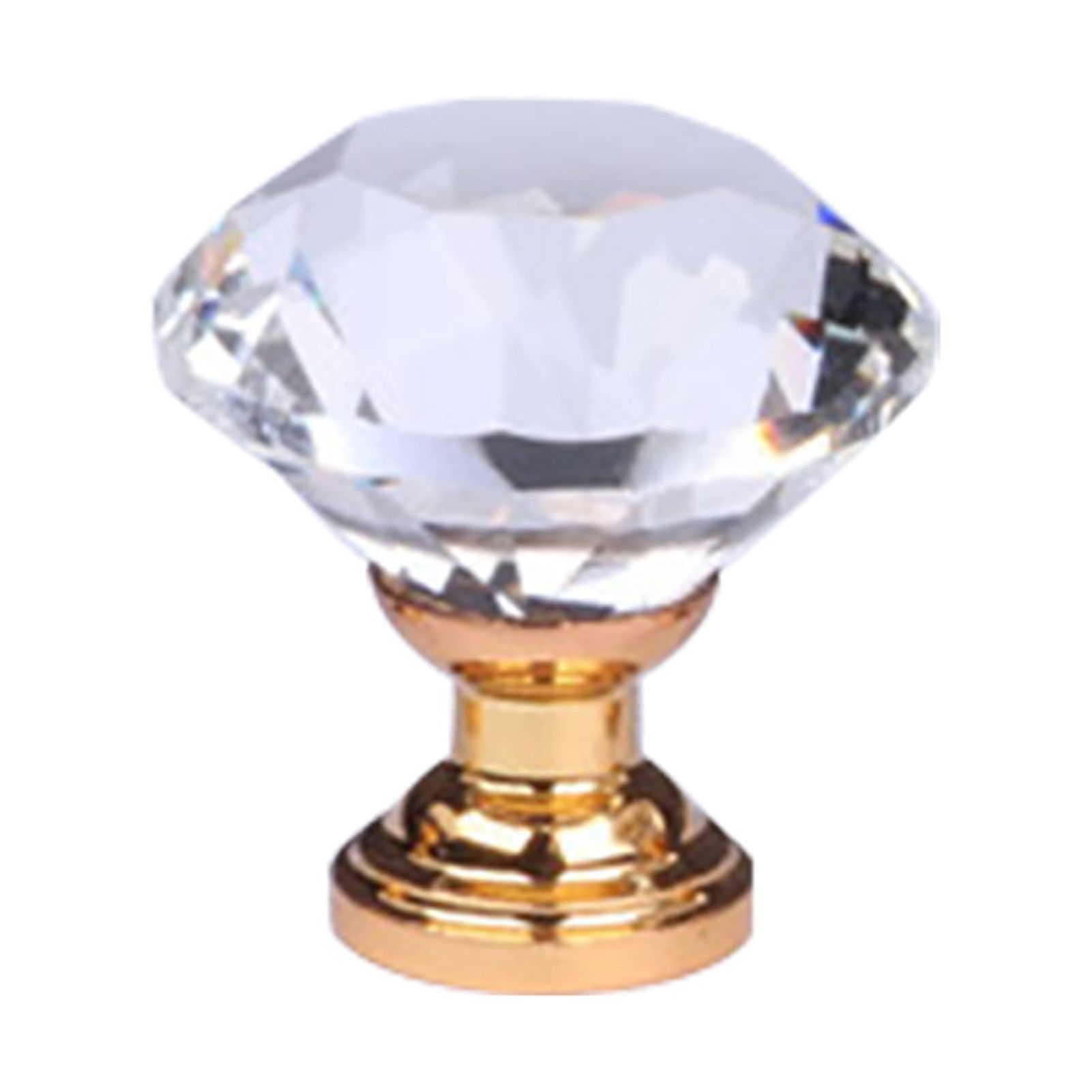 PERZOE 20/25/30/40Mm Gold Diamond Handle Crystal Handle European and ...