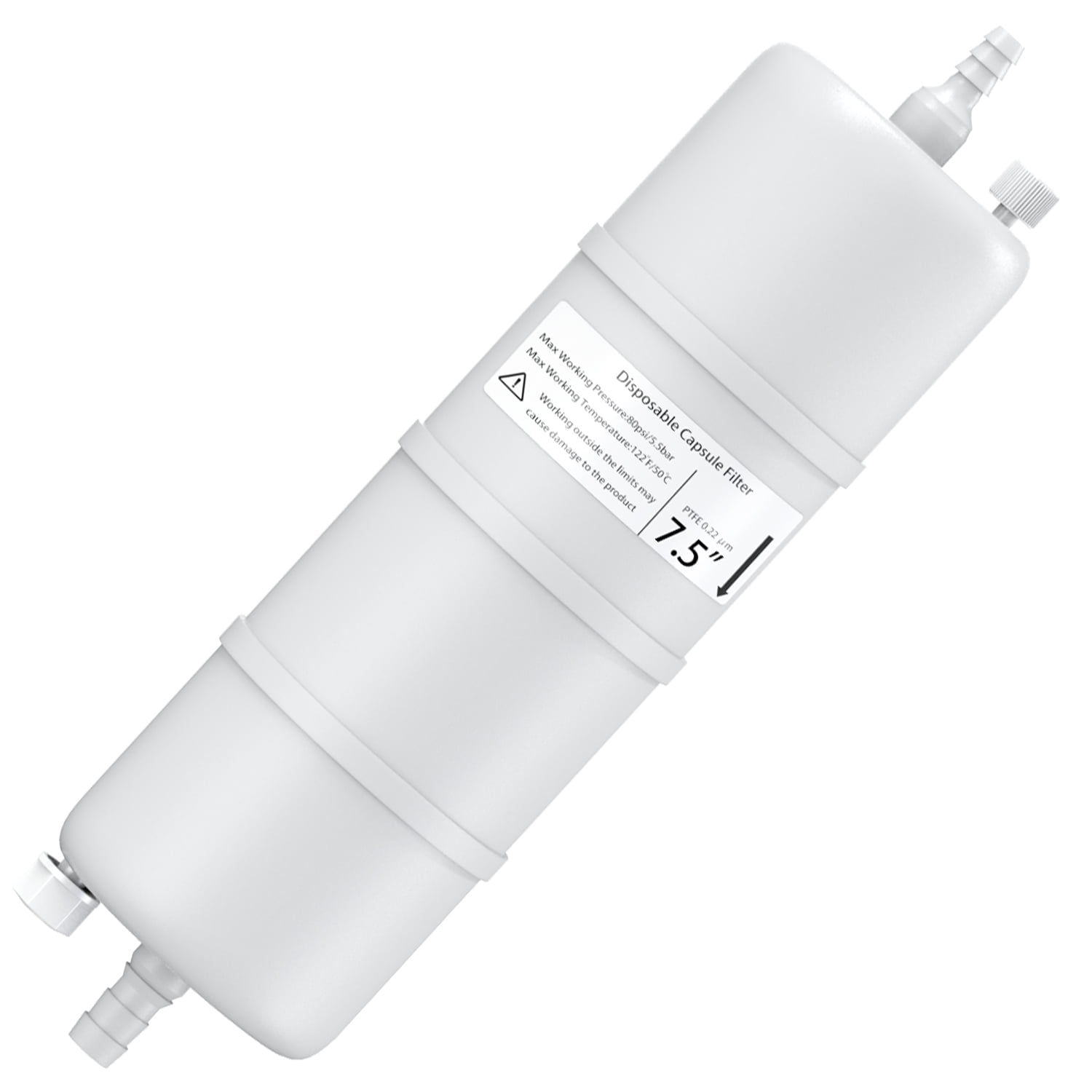 PES Capsule Filters with Hose Barb for 1/4" to 3/8" Tube,Sterile ...