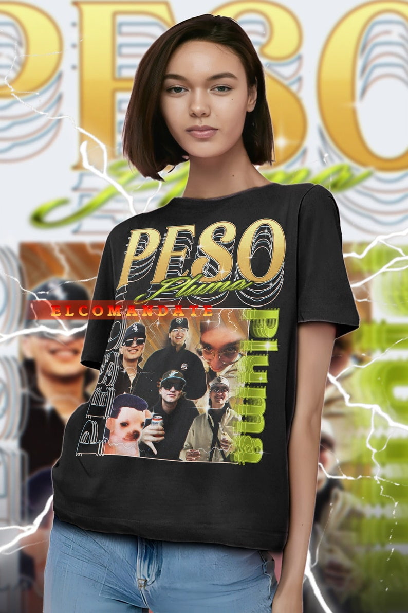 PESO PLUMA Musician Shirt, Peso Pluma Vintage Tshirt, Peso Pluma Fan ...
