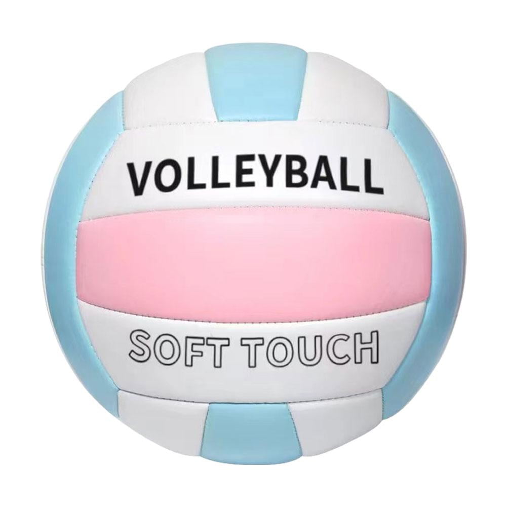 PESSLO Official Size 5 Volleyball, Thicker PU Soft Volleyball Beach ...