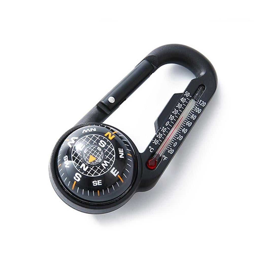 PESSLOK Compass Card Backpacking Accessory Pocket Survival R2O6 Compass ...