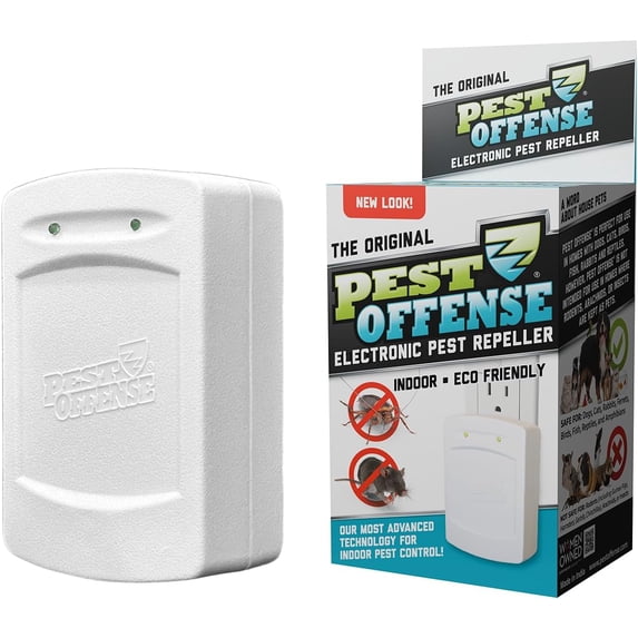 Next Gen PEST OFFENSE Electronic Pest Repeller For Indoor Pest Control ...