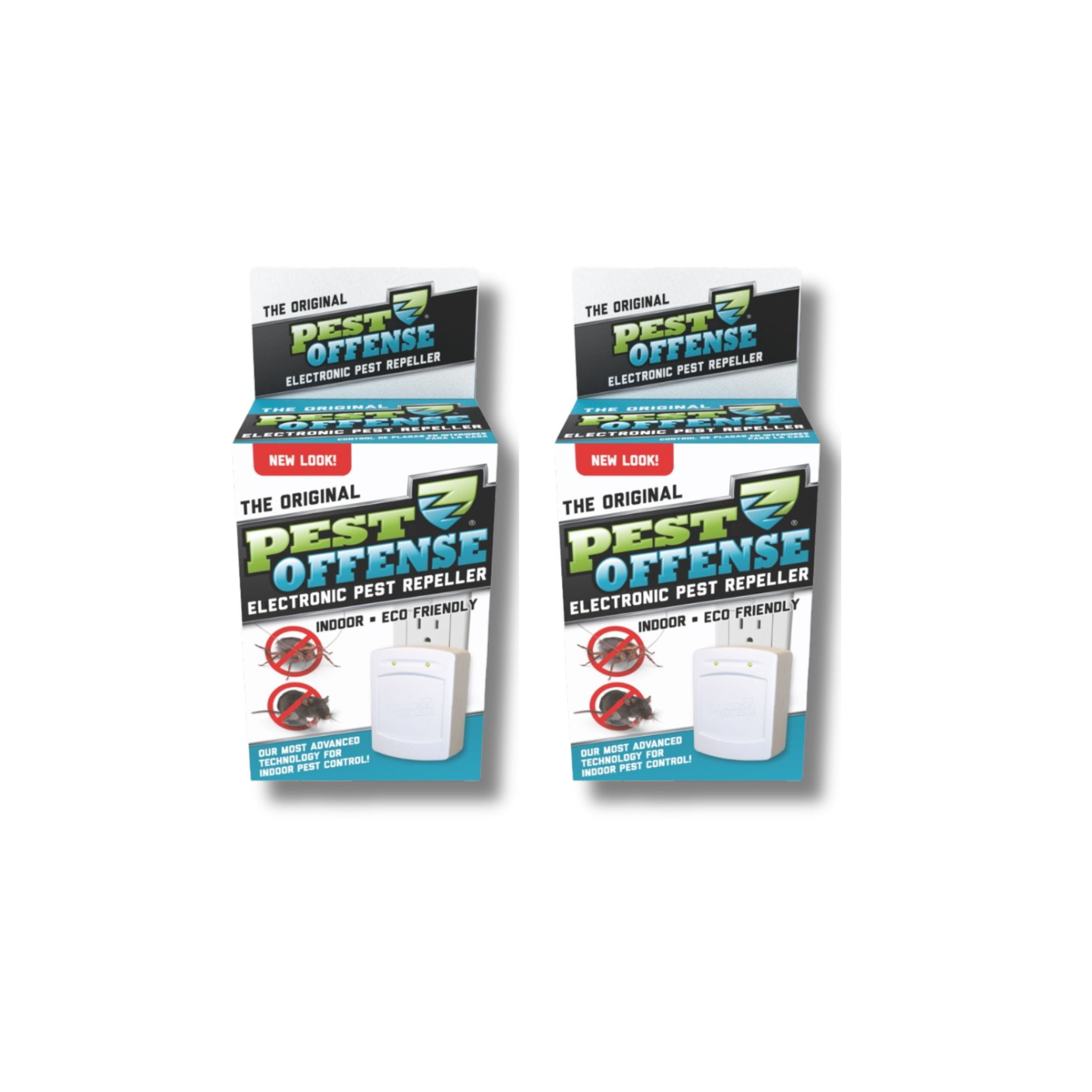 PEST OFFENSE Original Electronic Ultrasonic Pest Repeller, Rodent Trap ...