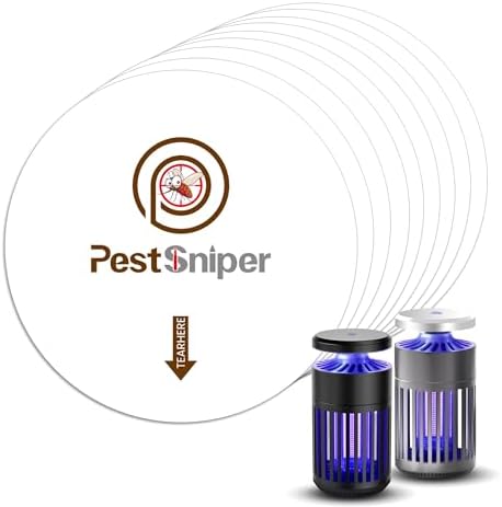 PEST Sniper Indoor Fruit Fly Trap Glue Pad Refills (20 Pack) - Sticky ...