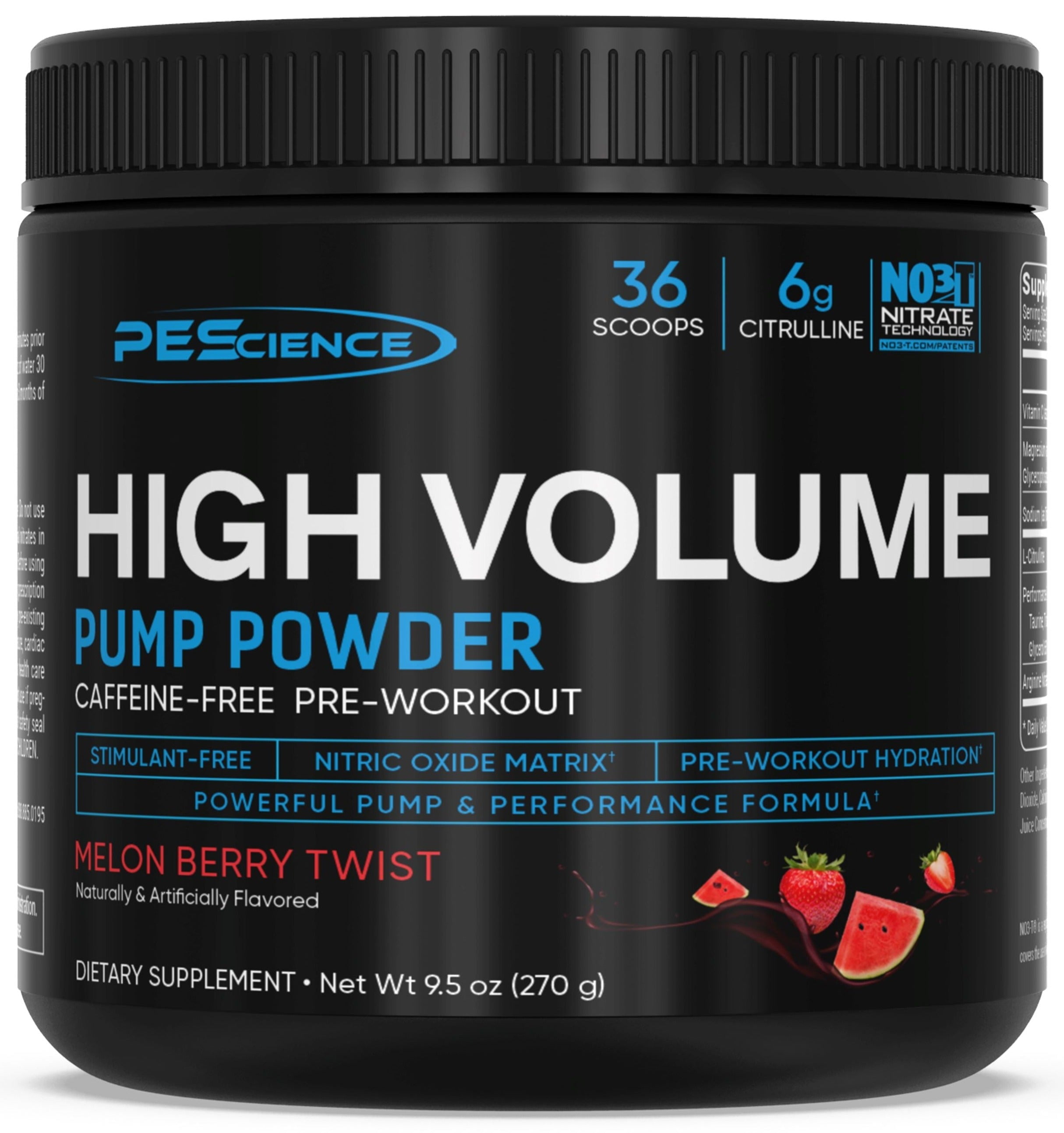 Walmart High Volume Nitric Oxide Matrix - Preworkout, Melon Berry, 18 ...