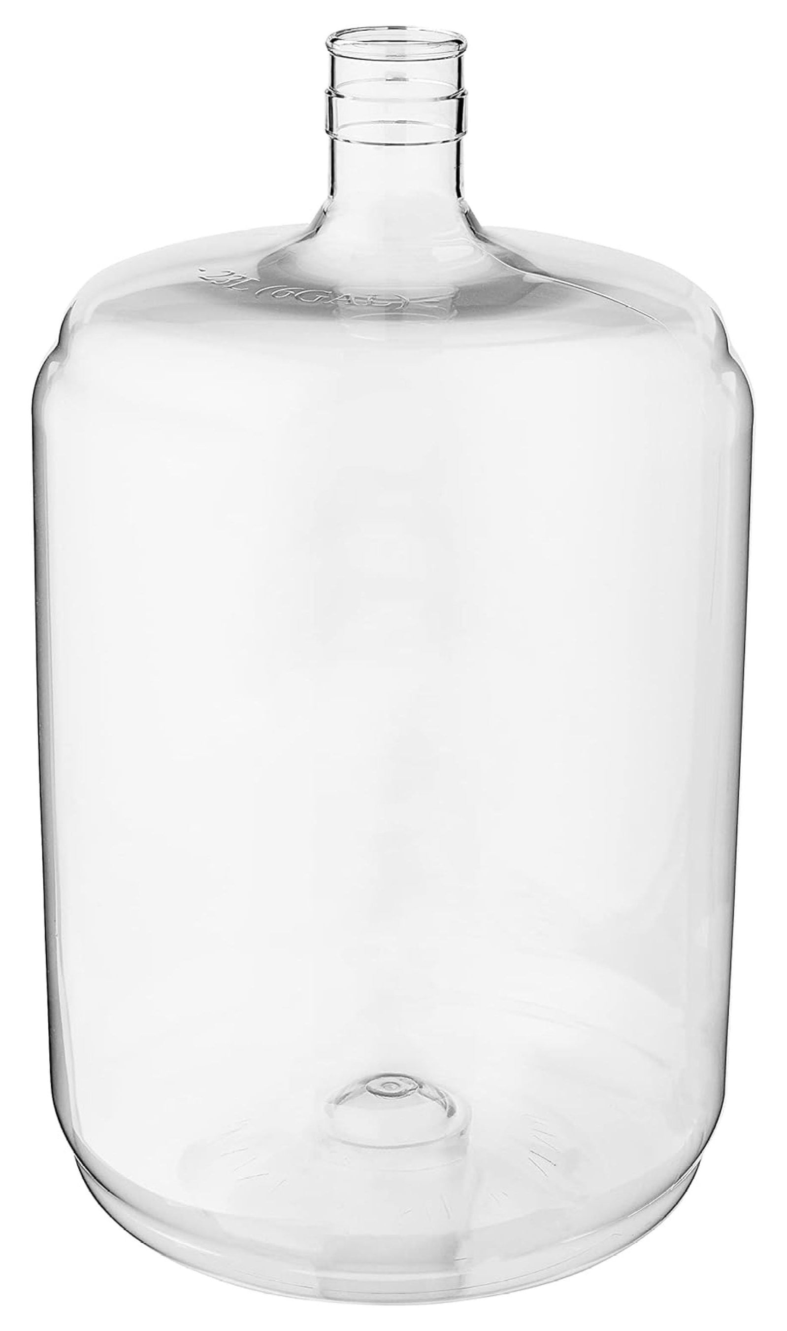 PET 6 6 Gallon Plastic Carboy, Clear - Walmart.com