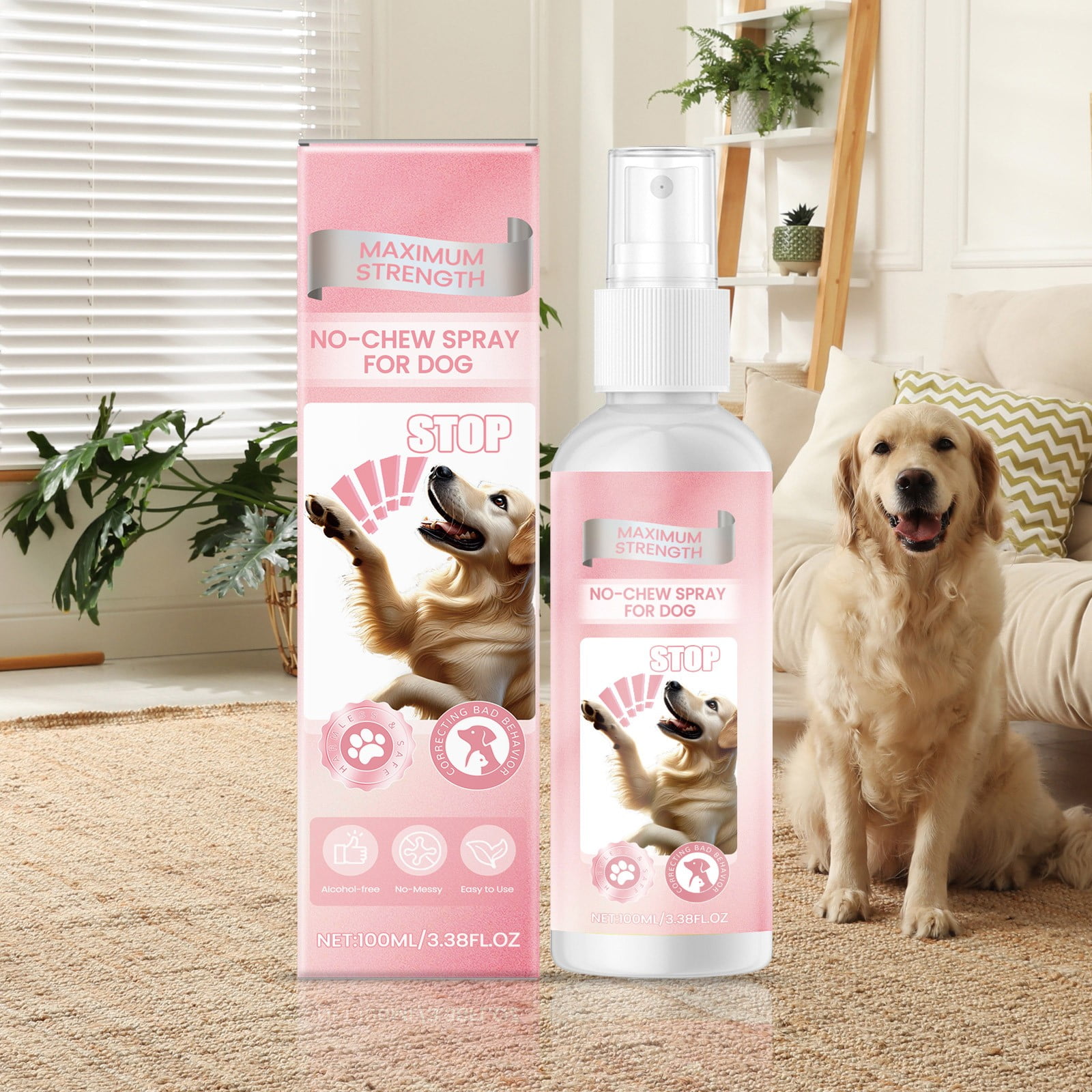 PET Antis-chewing Spray Furniture Spray Dog Repellent Antis-licking ...