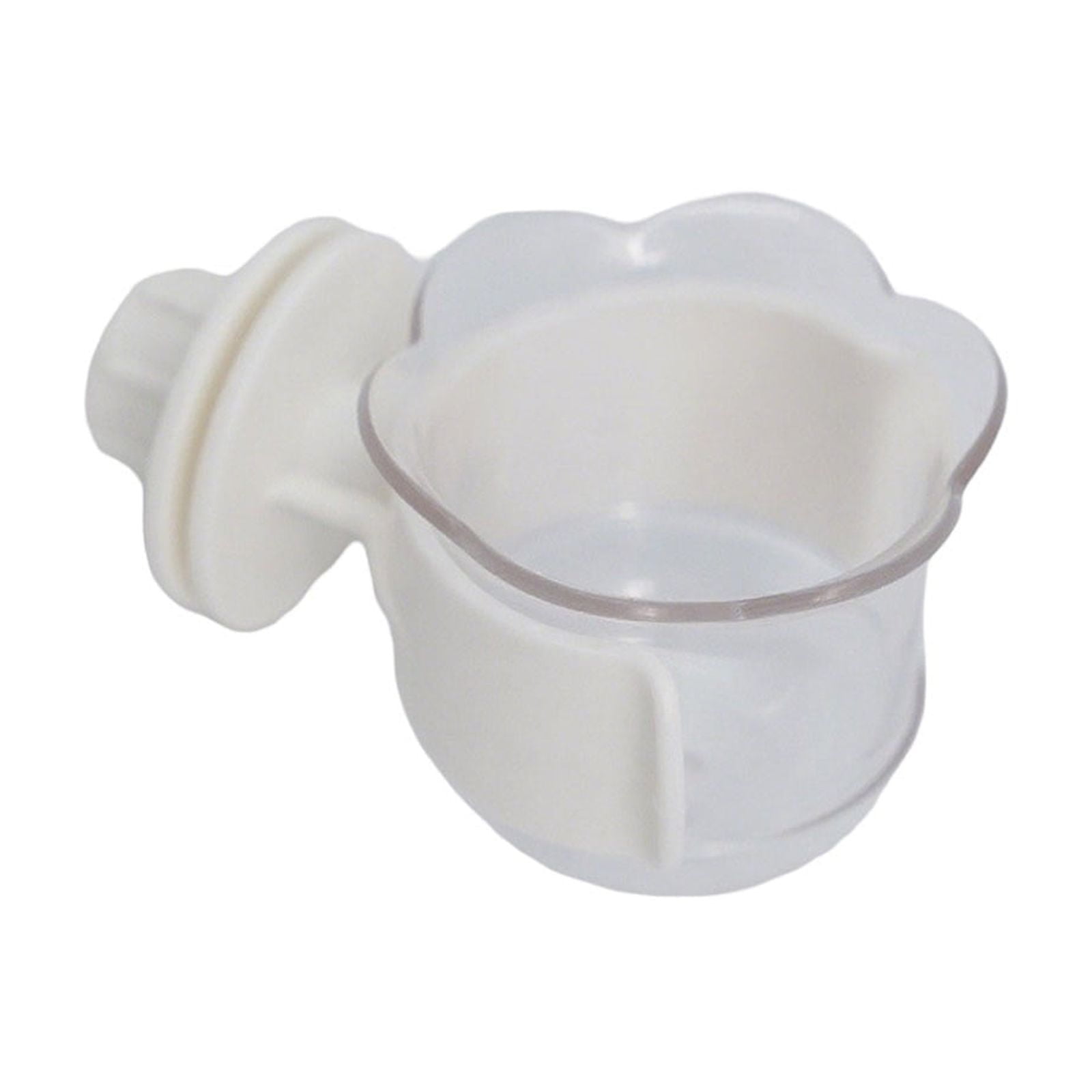 PET Bird Bowl with Clip Feeder Durable Water Cup for Sparrows Finches ...