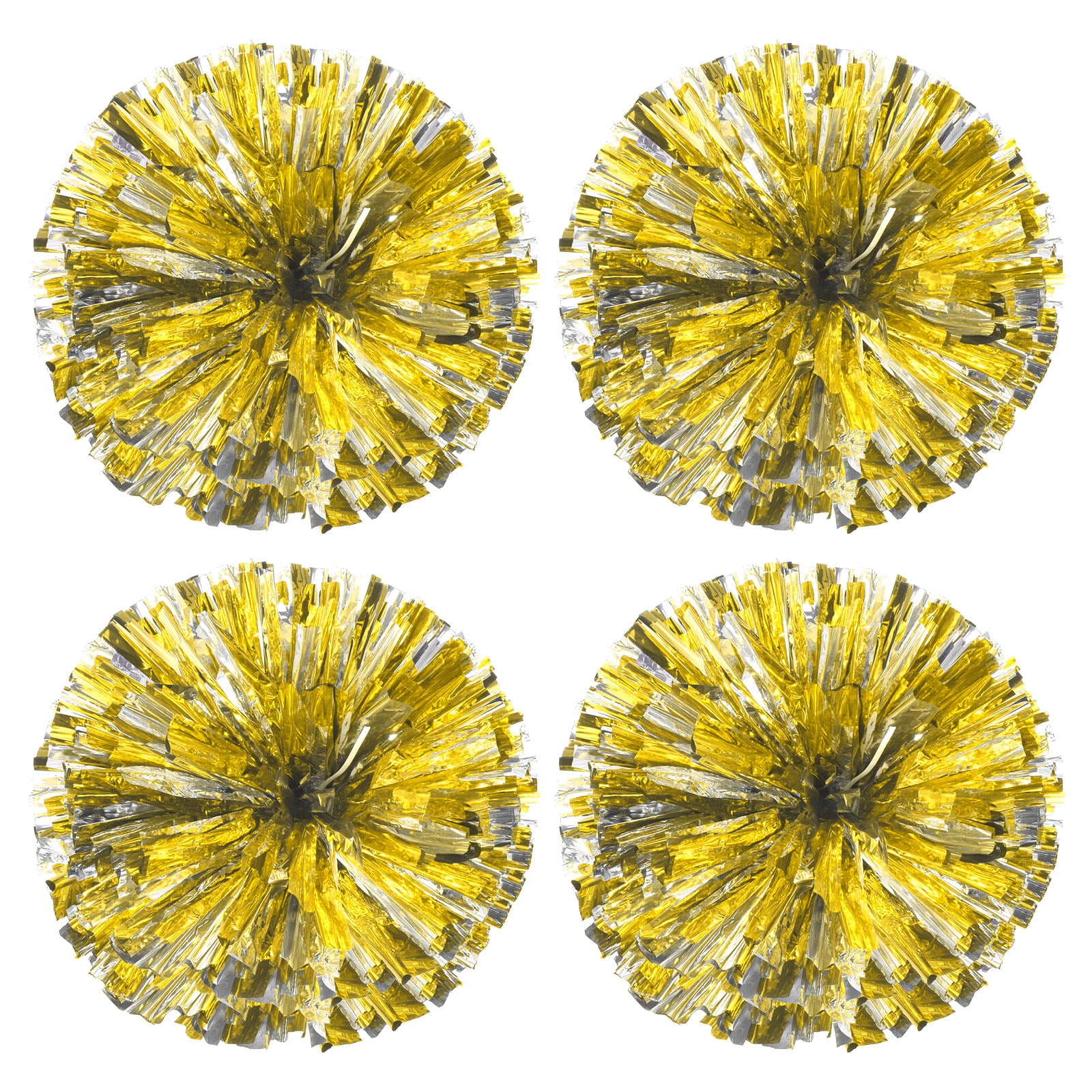 PET Cheerleading Pom Poms with Finger Holes for Sport Team Spirit Fun ...