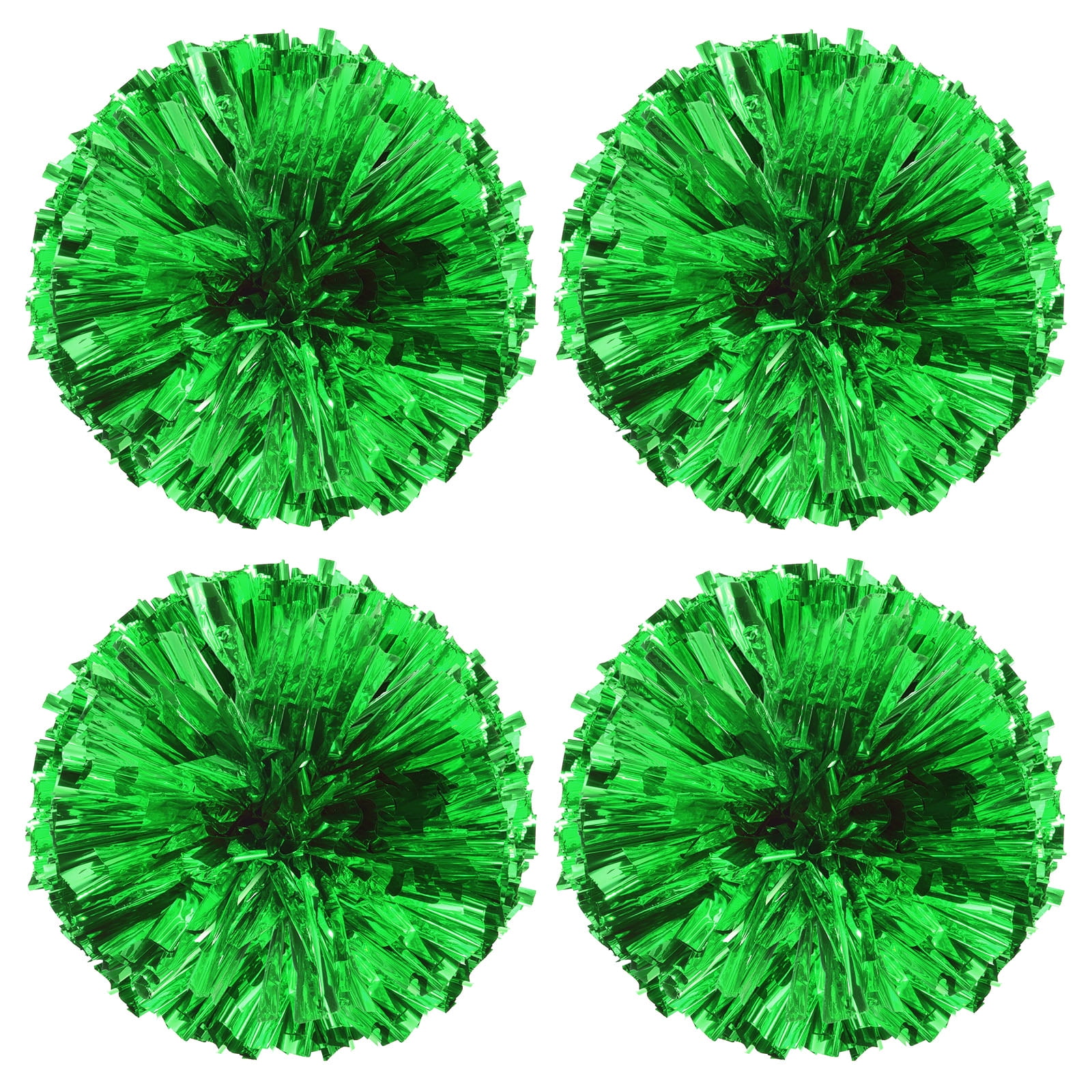 Uxcell PET Cheerleading Pom Poms with Finger Holes for Team Spirit Fun ...