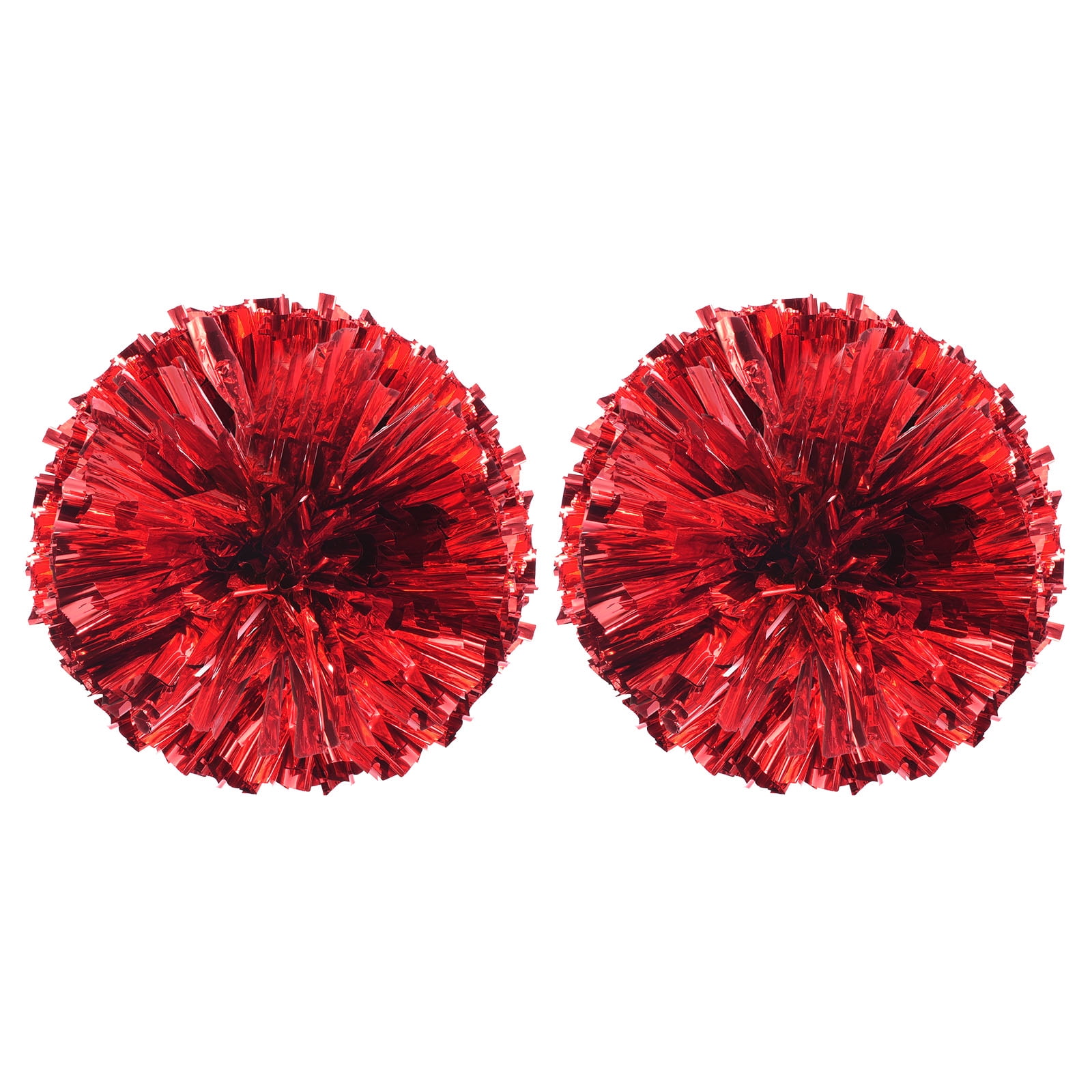 PET Cheerleading Pom Poms with Finger Holes for Sport Team Spirit Fun ...