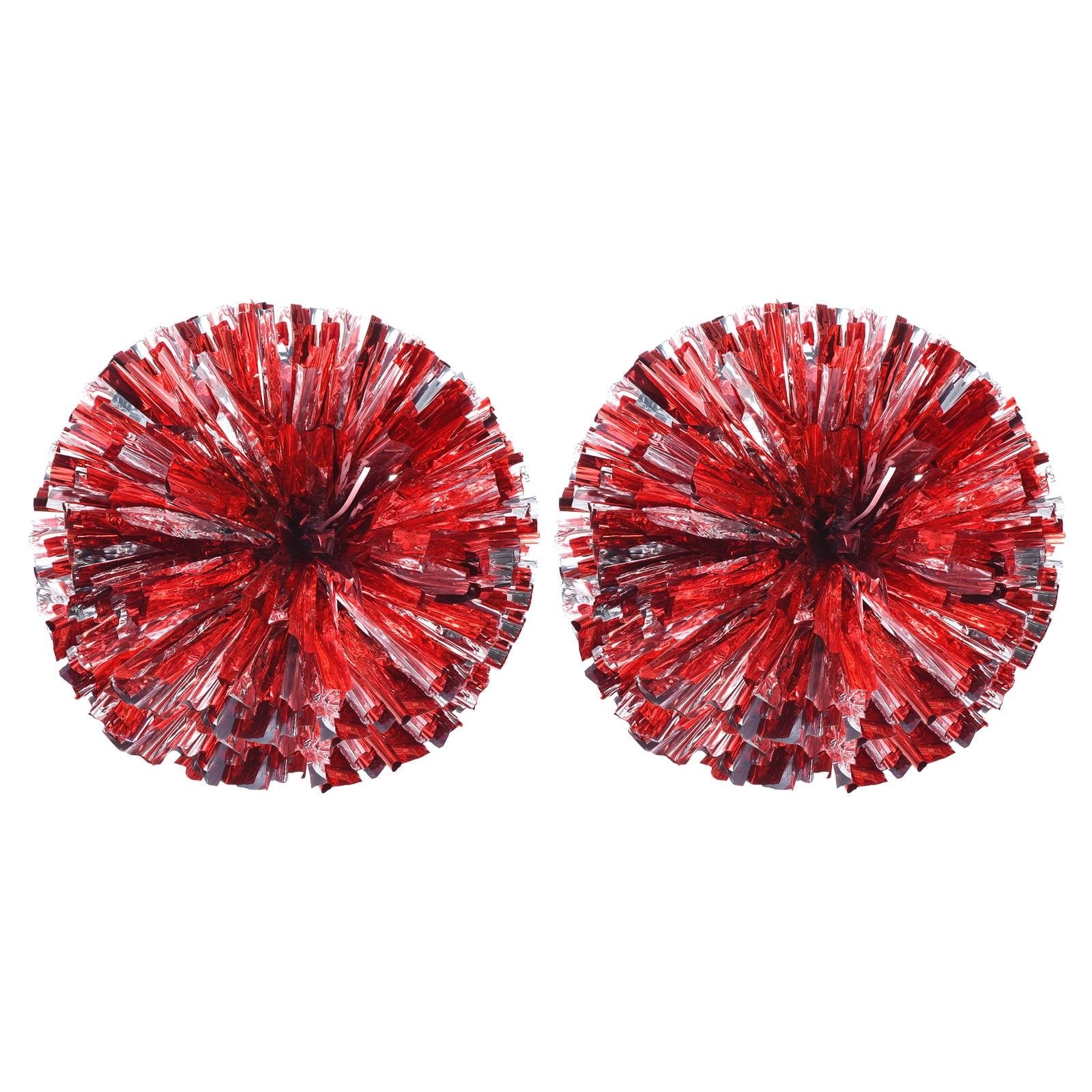 PET Cheerleading Pom Poms with Finger Holes for Sport Team Spirit Fun ...