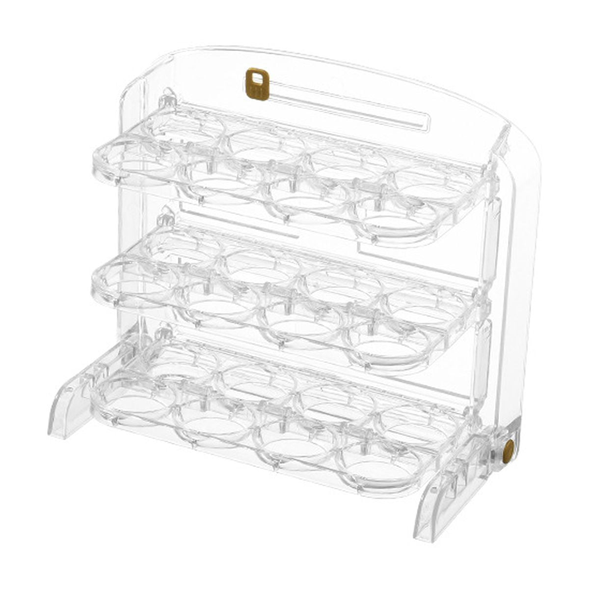 PET Egg Container, Clear Material Egg Holder for Countertop, Protective ...