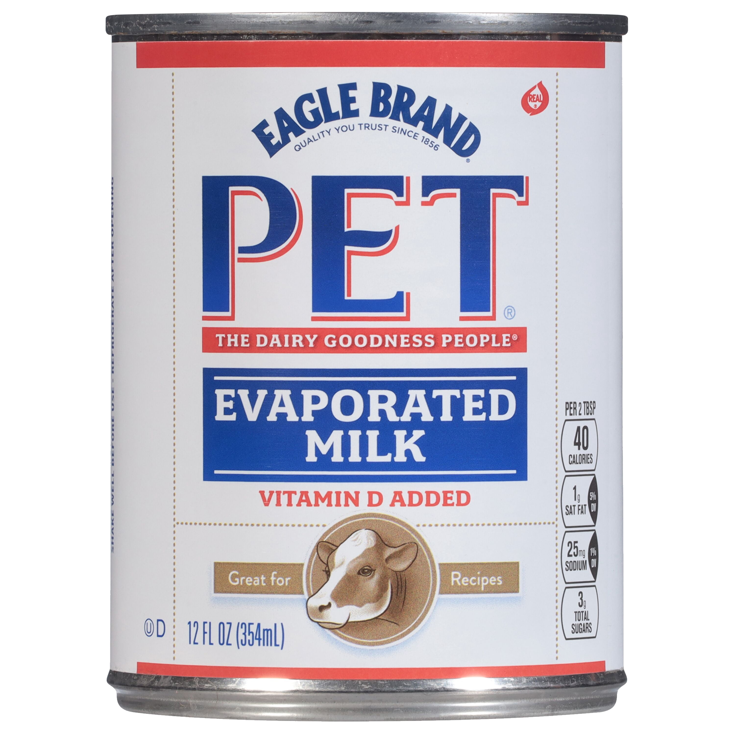 PET Evaporated Milk, Vitamin D Added, Liquid, 12 fl oz - Walmart ...