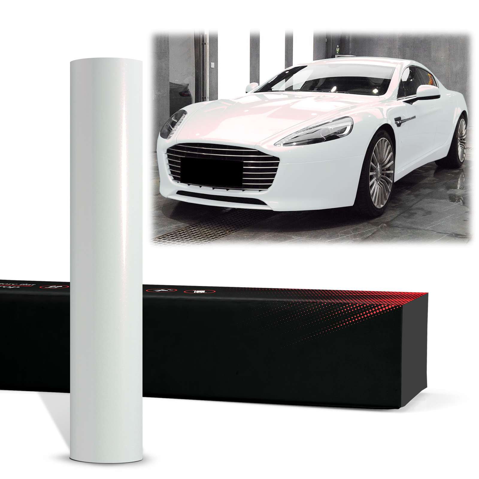 PET Galaxy Dust Gloss White Red Chameleon Metallic Color Shift Color ...