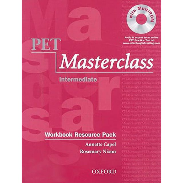 PET Masterclass: Workbook Resource Pack - Walmart.com