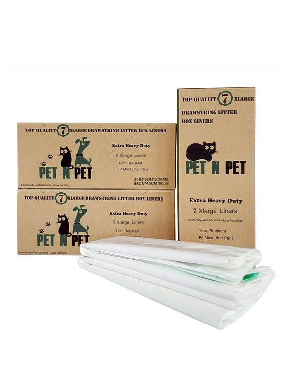 Cat Litter Box Liners in Cat Litter Box Accessories - Walmart.com