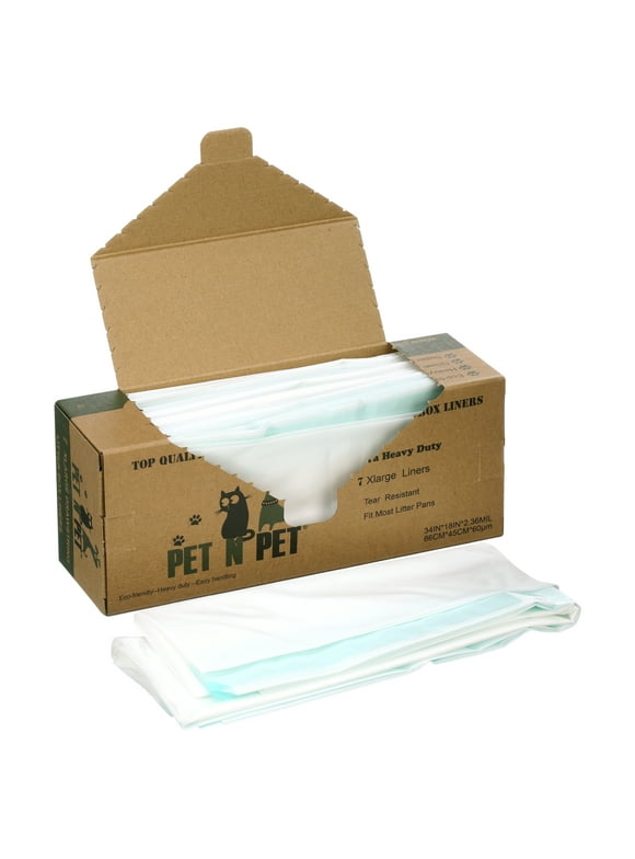 Cat Litter Box Liners in Cat Litter Box Accessories - Walmart.com