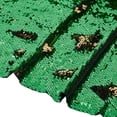 PET Reversible Sequin Fabric for Dress Performance Stage Green 130x0 ...