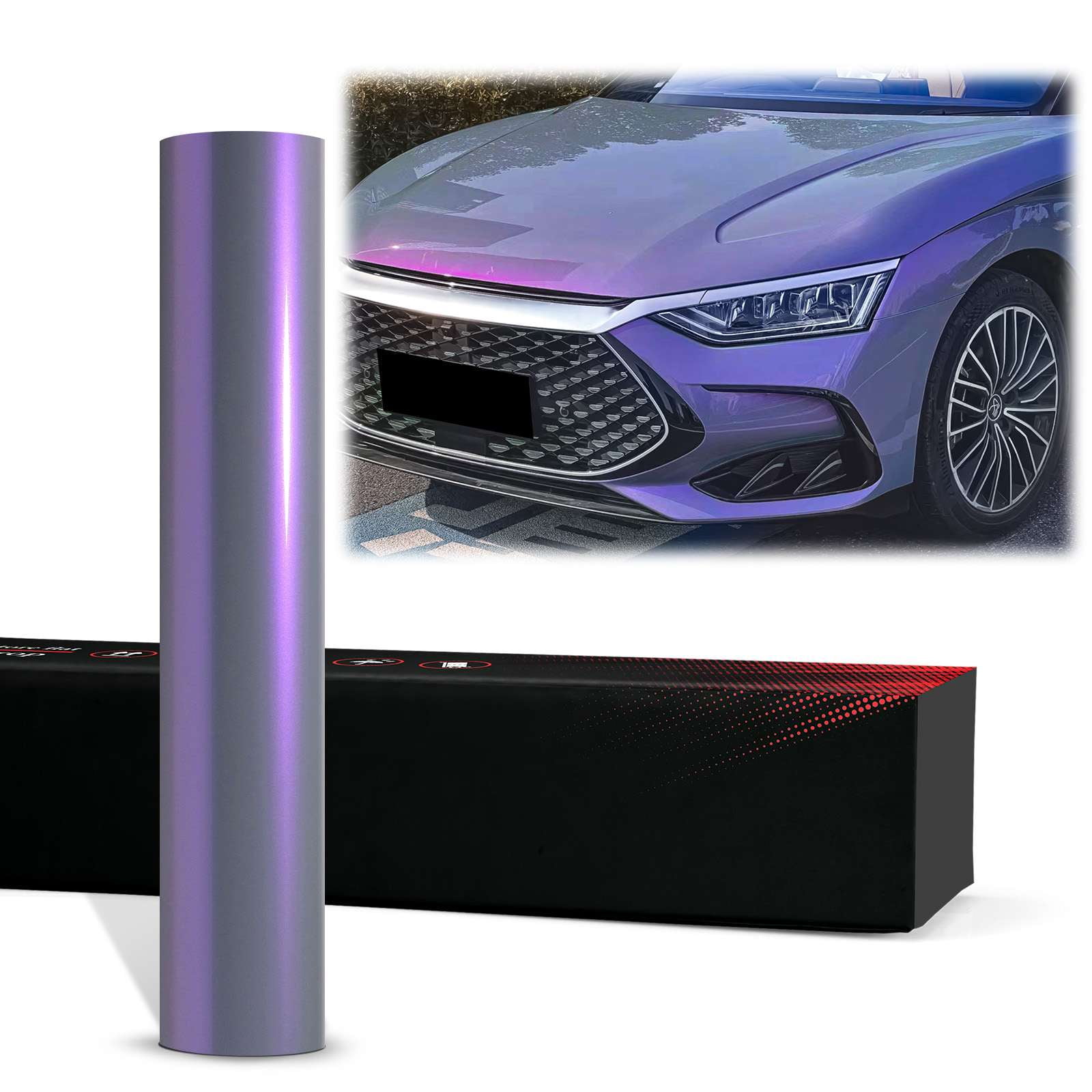 PET Space Candy Gloss Gray Purple Chameleon Metallic Color Shift Color ...