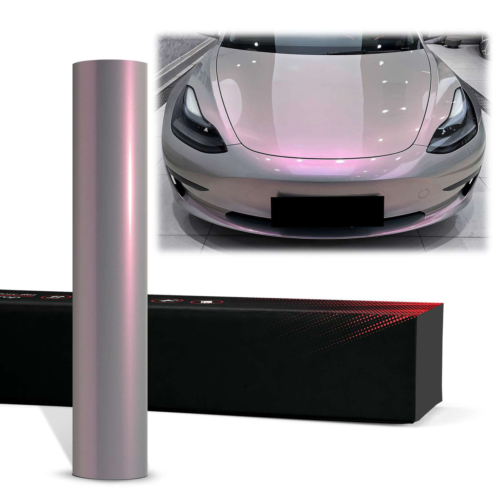 PET Space Candy Gloss Gray Red Chameleon Metallic Color Shift Color ...