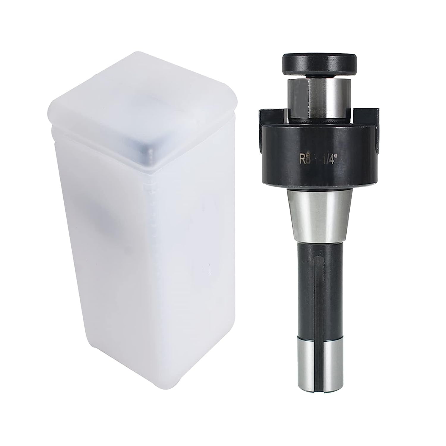 PET-U 1-1/4 Inch R8 Face Mill Holders End Mill Holder Shank Shell Mill ...