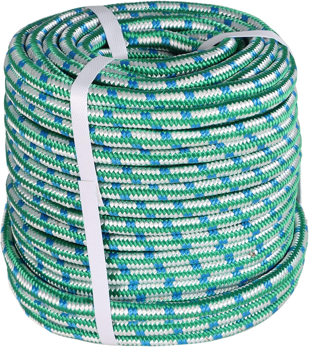 PET-U 1/2 Inch 16 Braid Polyester Rope Pulling Ropes Arborist Rigging ...