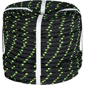 Recoil start Rope with Handle 5.5mm Dia 1.7m 5.5ft Polyester Pull Cord ...
