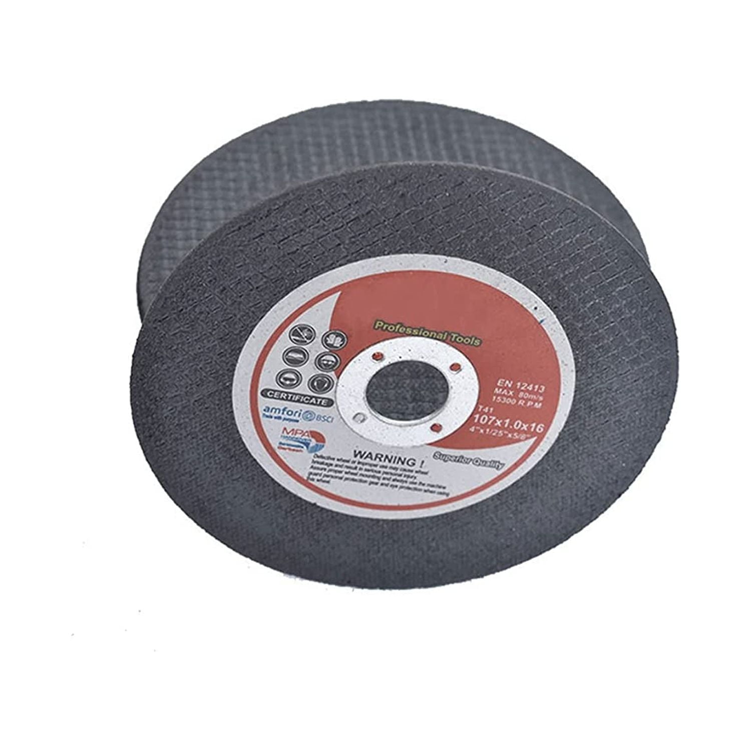 PET-U 100-Pack Cut-Off Wheels, 4 x 0.040 x 5/8 Metal & Stainless Steel ...