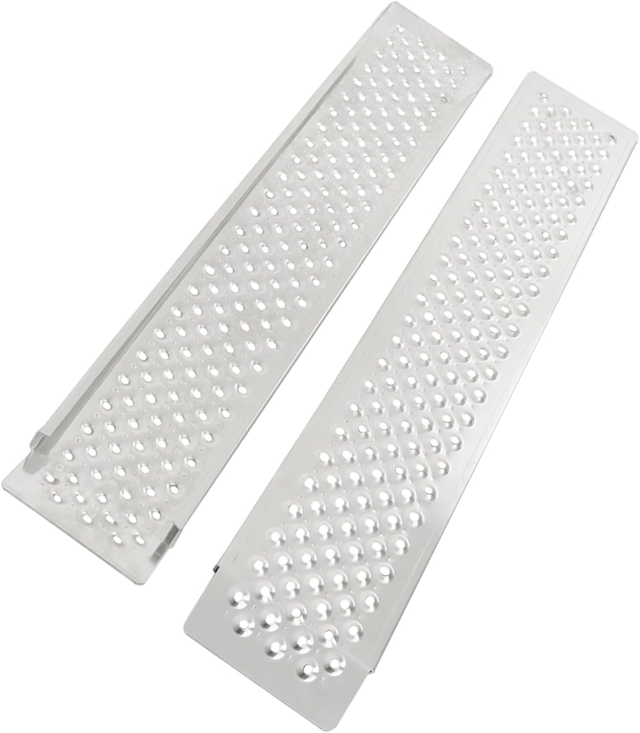 PET-U 2 PCS 440 LBS Load-Bearing Aluminum Loading Ramp, Motorcycle Ramp ...