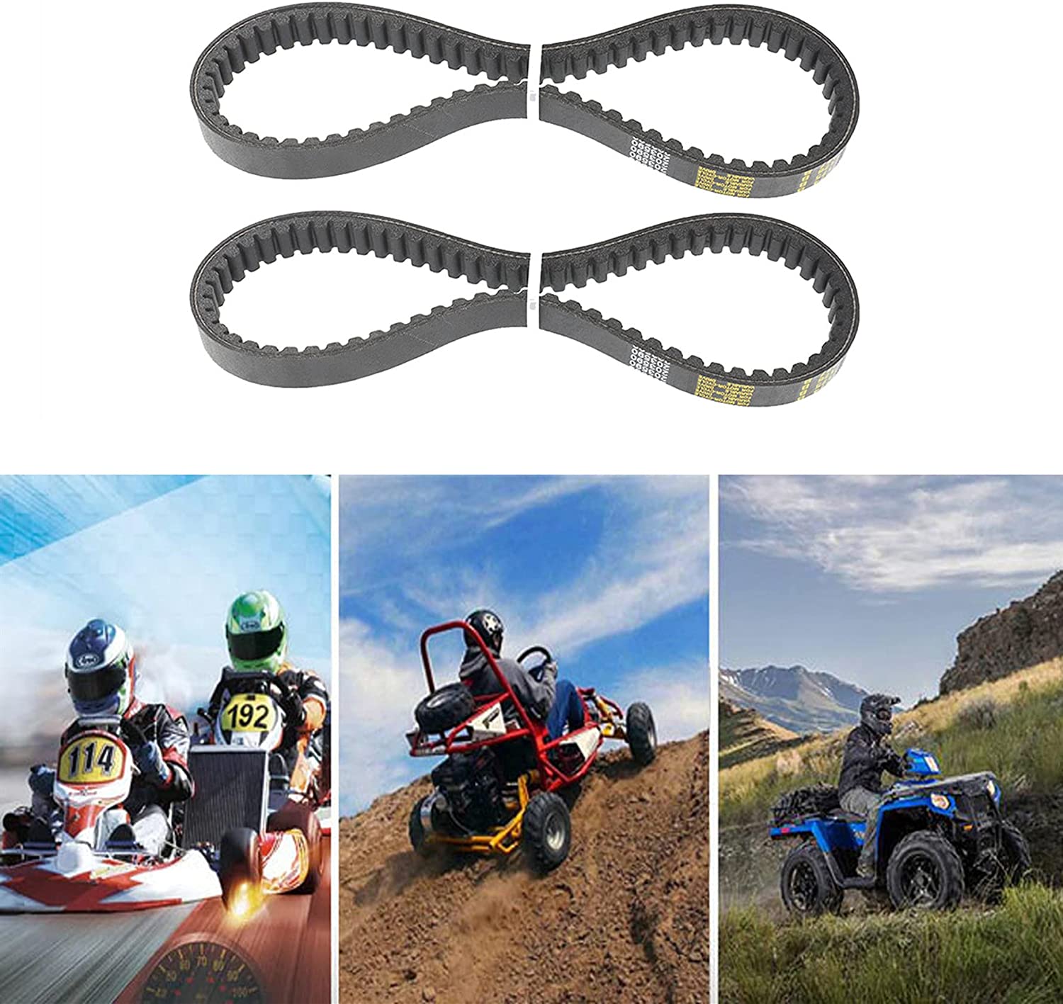 PET-U 2 - Pack Torque Converter Drive Belt Replacement for Comet 30 ...