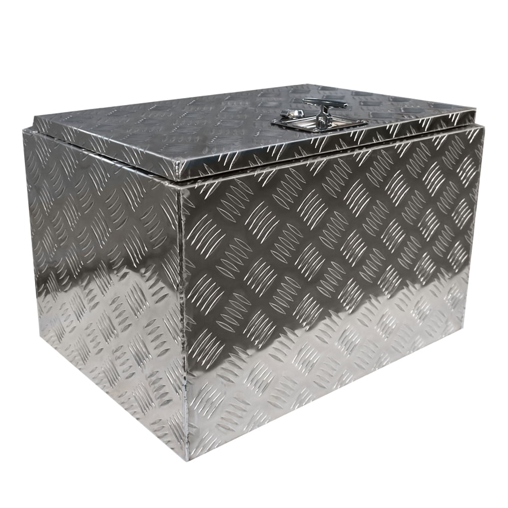 PET-U 24 in Aluminum Truck Bed Tool Box Storage Boxfor Pickup Truck Bed ...