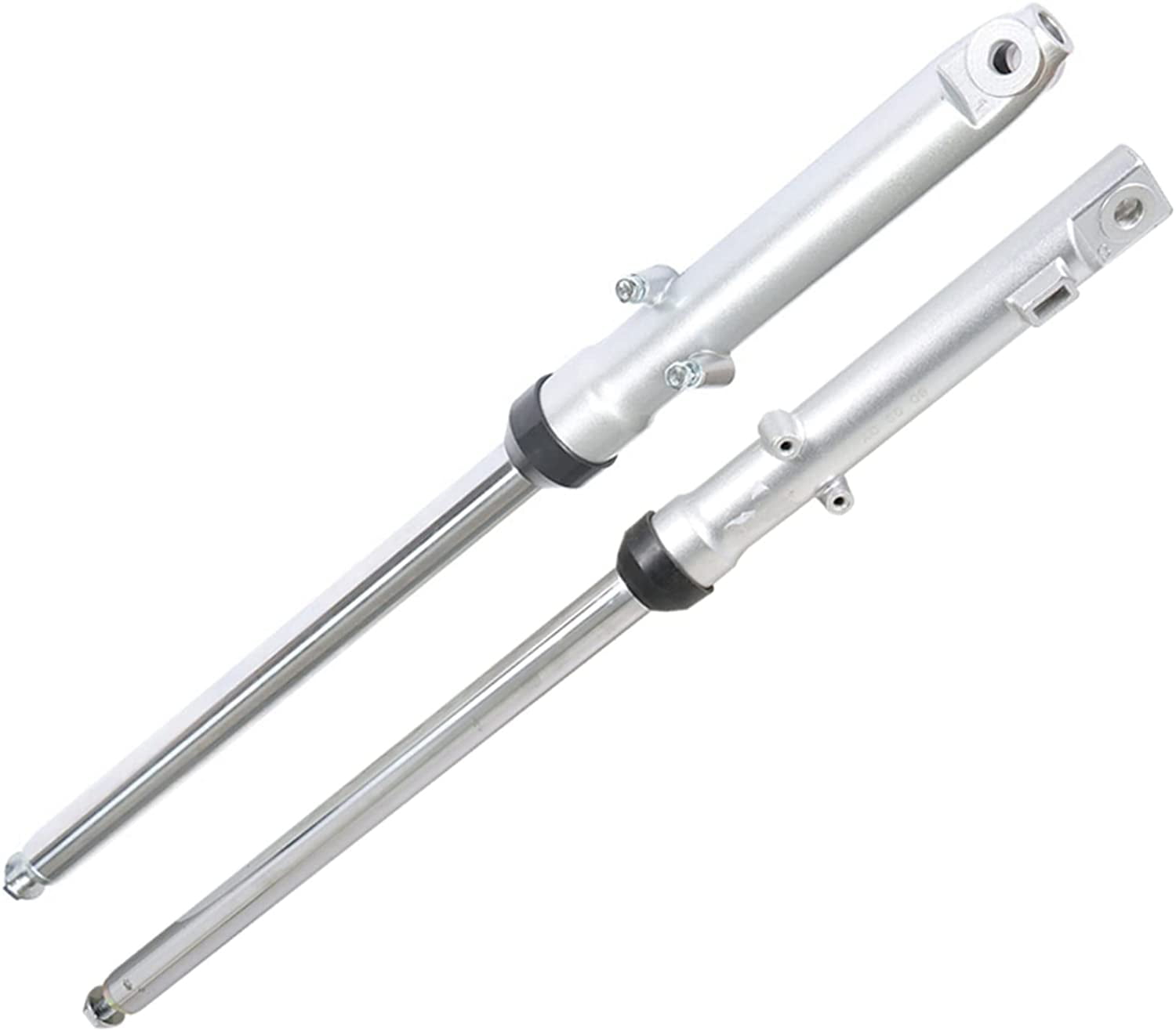 PET-U 27in Silver Motorcycle Front Fork Shocks Suspension Oil Absorber ...