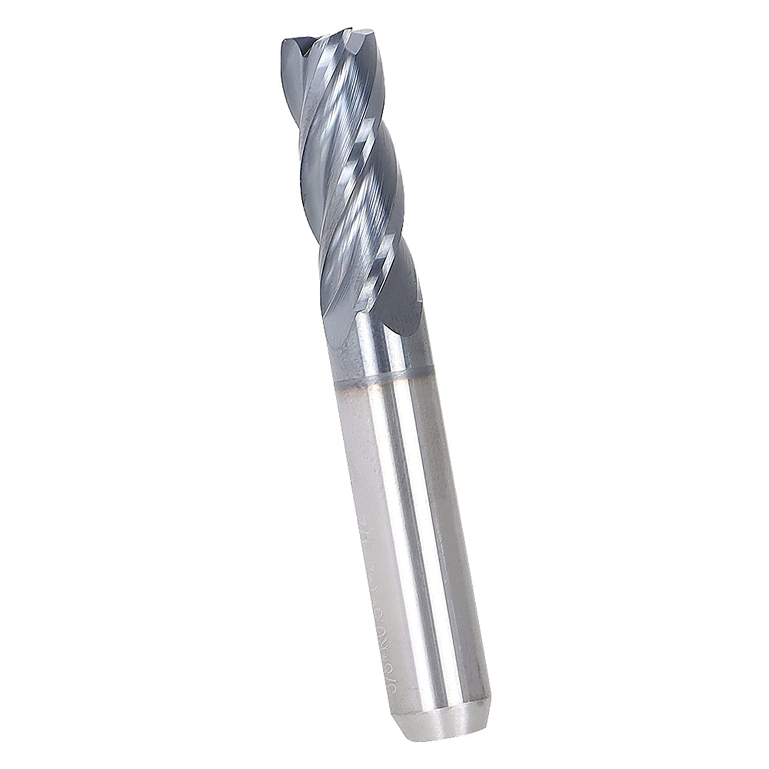 PET-U 3/8 Inch 4 Flute Helix Carbide End Mill Tialn Coated CNC Square ...