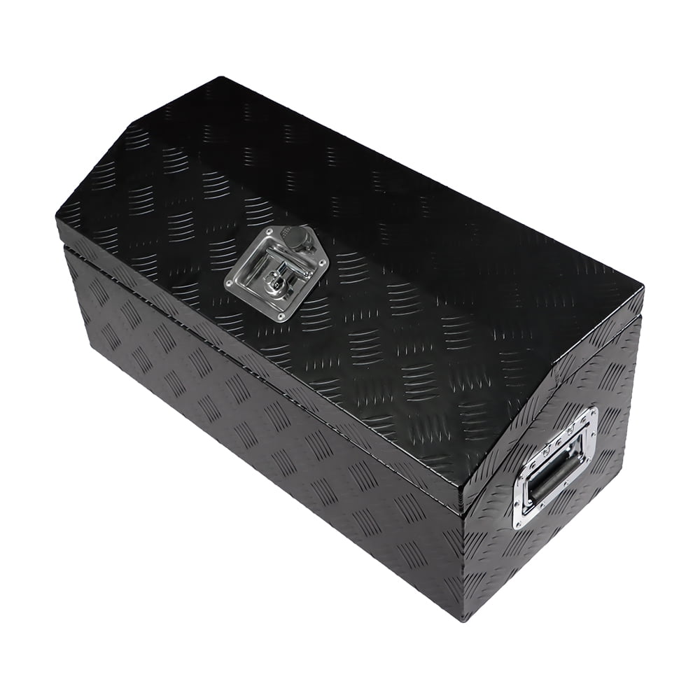 PET-U 30 Inch Aluminum Diamond Plate Tool Box Trailer Tongue Box Pickup ...