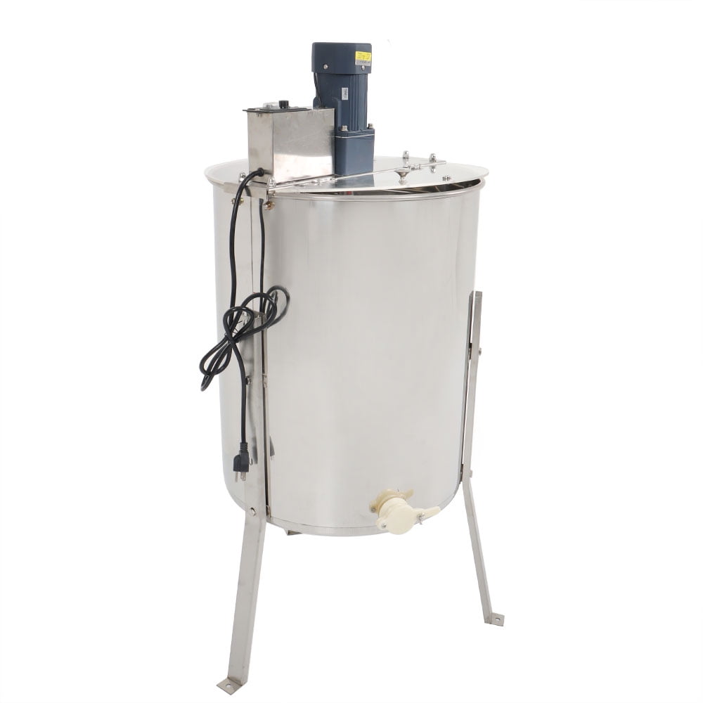 PET-U 4/8 Frames Electric Honey Extractor Stainless Steel Beehive Drum ...