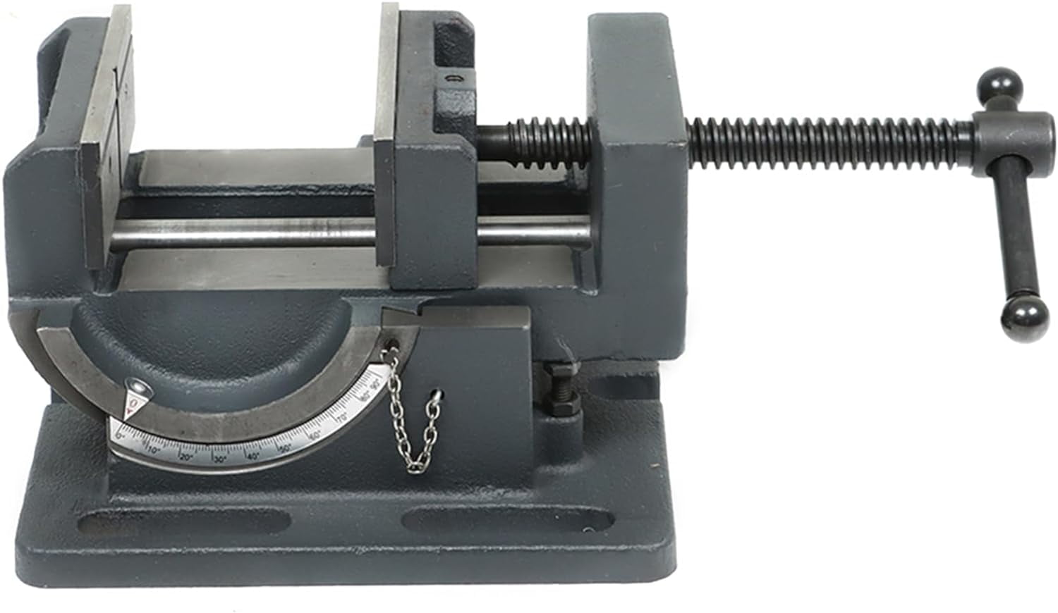 PET-U 4 Inch Angle Drill Press Vise Iron Drill Press Tilting Angle Vise ...