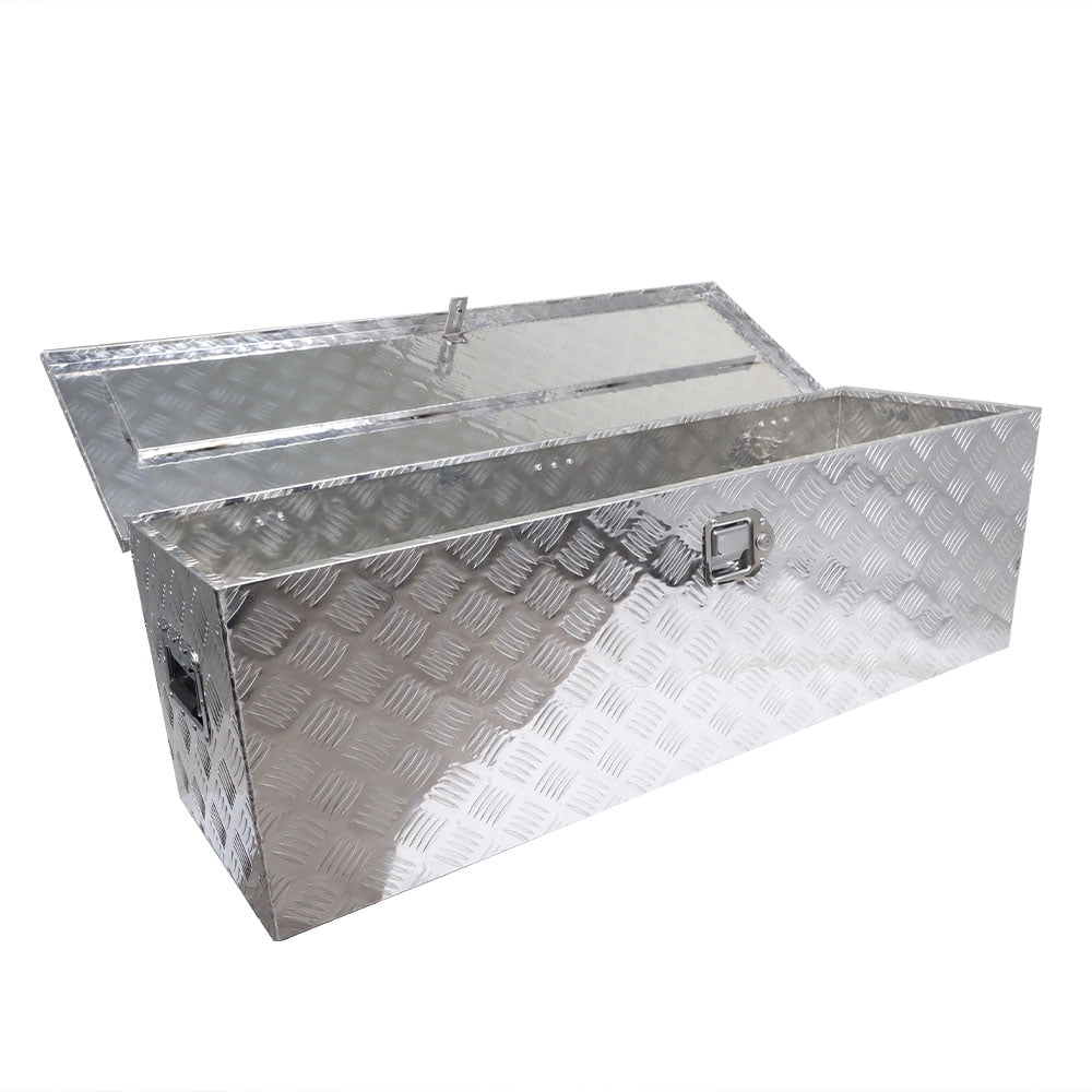 PET-U 49 Inch Trailer Tongue Tool Box Aluminum Heavy Duty Truck Pickup ...