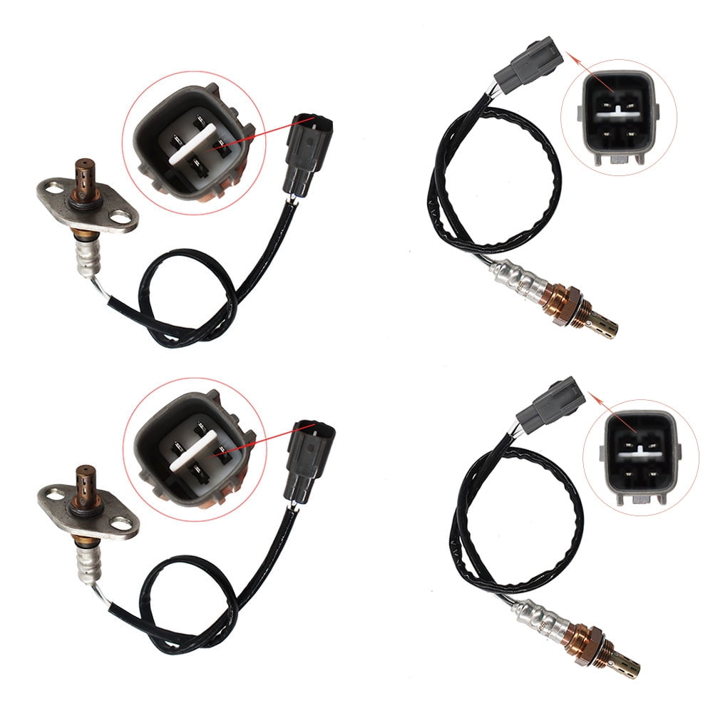 PET-U 4PCS Oxygen O2 Sensor For Toyota Sequoia &Tundra 4.7L V8 Upstream ...